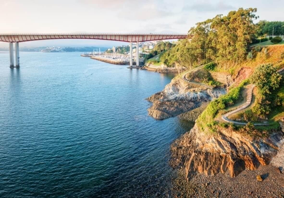 Camino de Santiago del Norte desde Ribadeo hasta Santiago